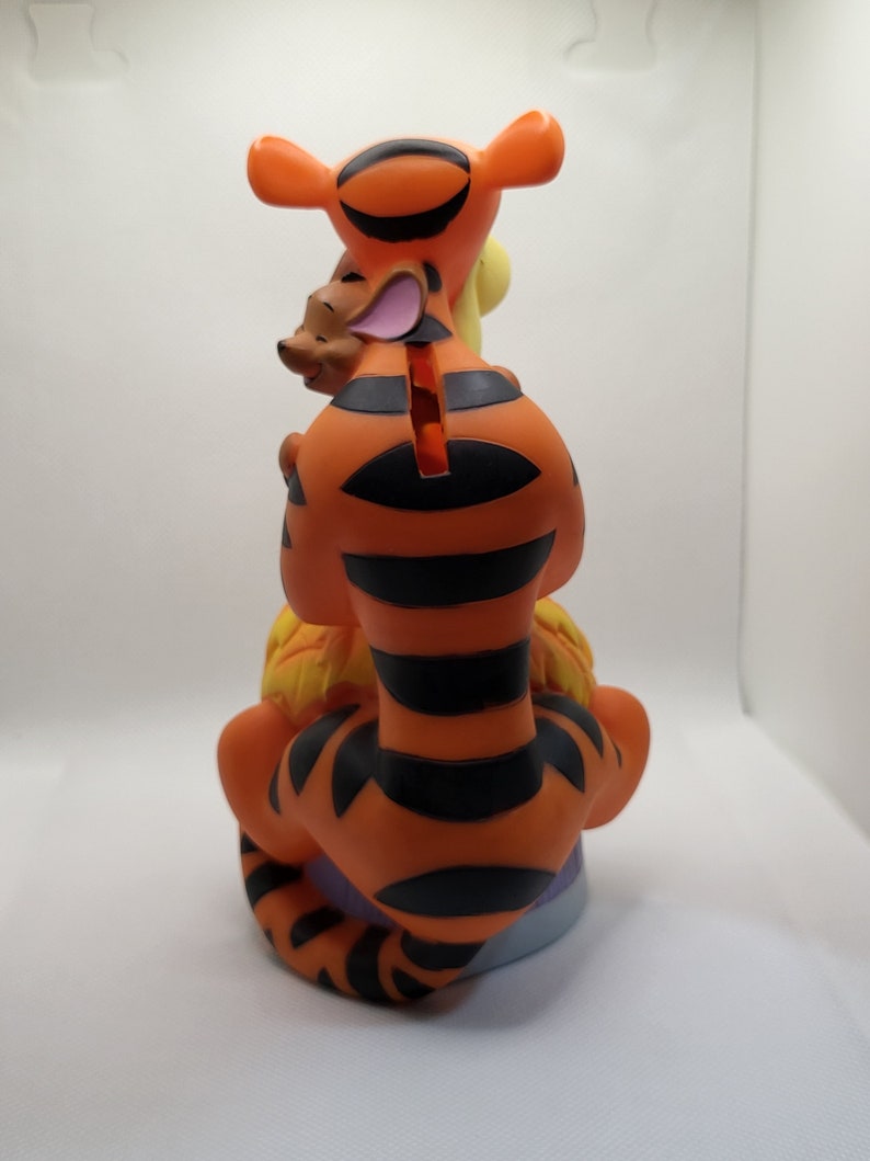 Vintage Tigger Hugging Roo Rubber Piggy Bank by Disney - Etsy