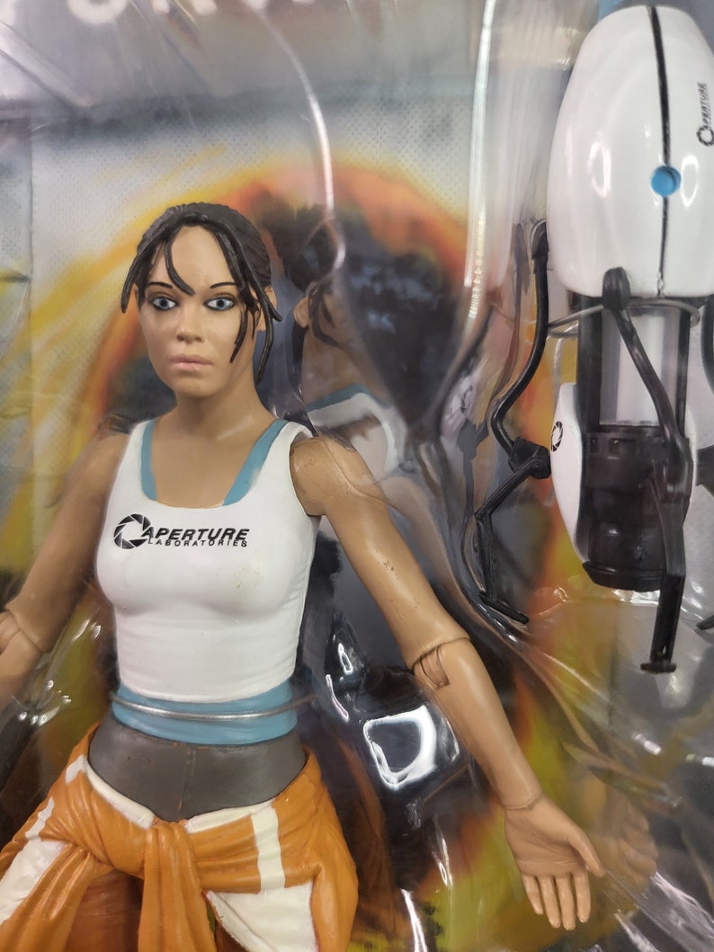 Rare Neca Portal 2 Chell Figureplayer Select Valve 2013 Neca - Etsy