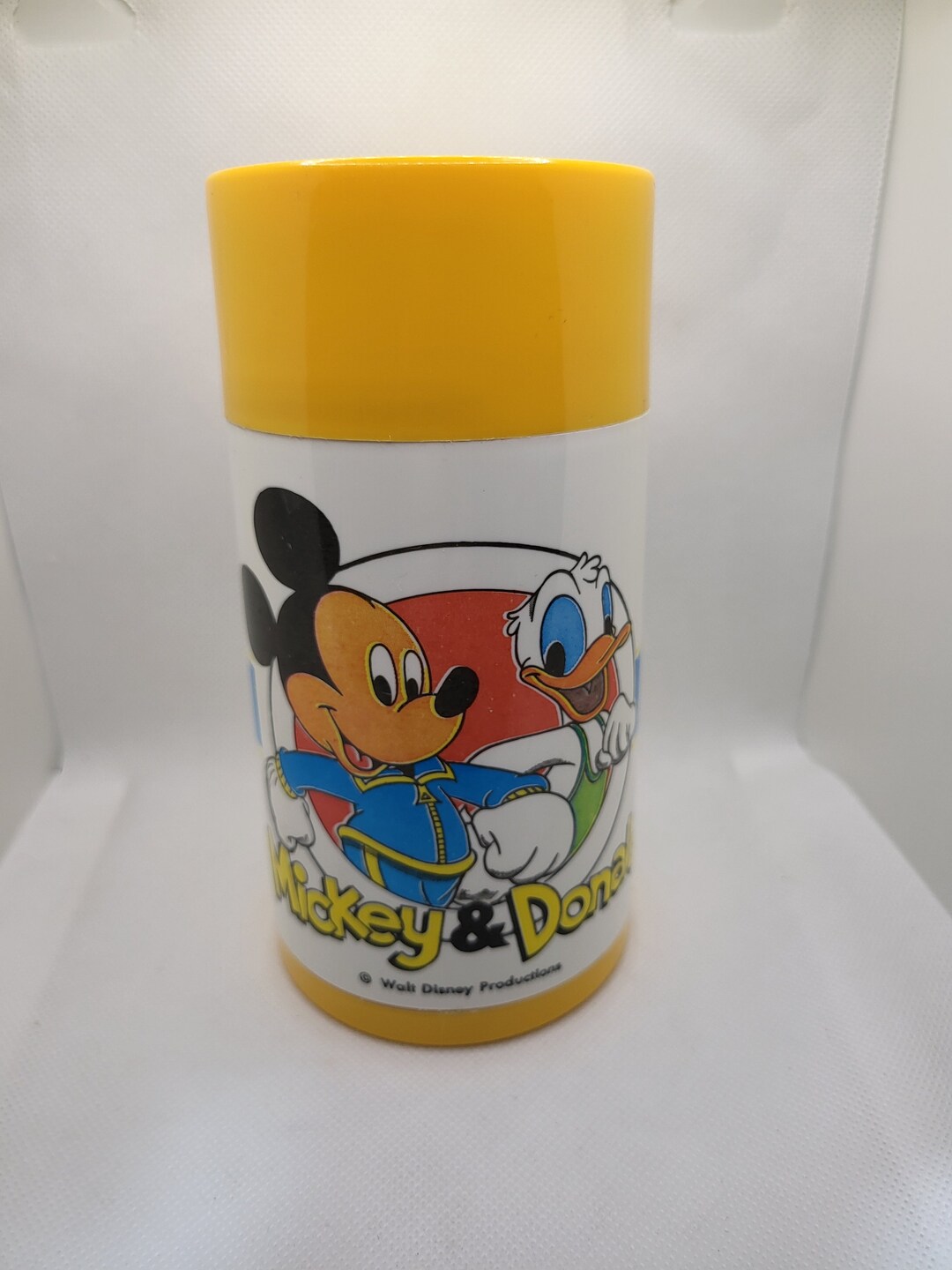 Vintage MICKEY & DONALD Flask - Aladdin / Made in Brazil / Gen. 1980s ...