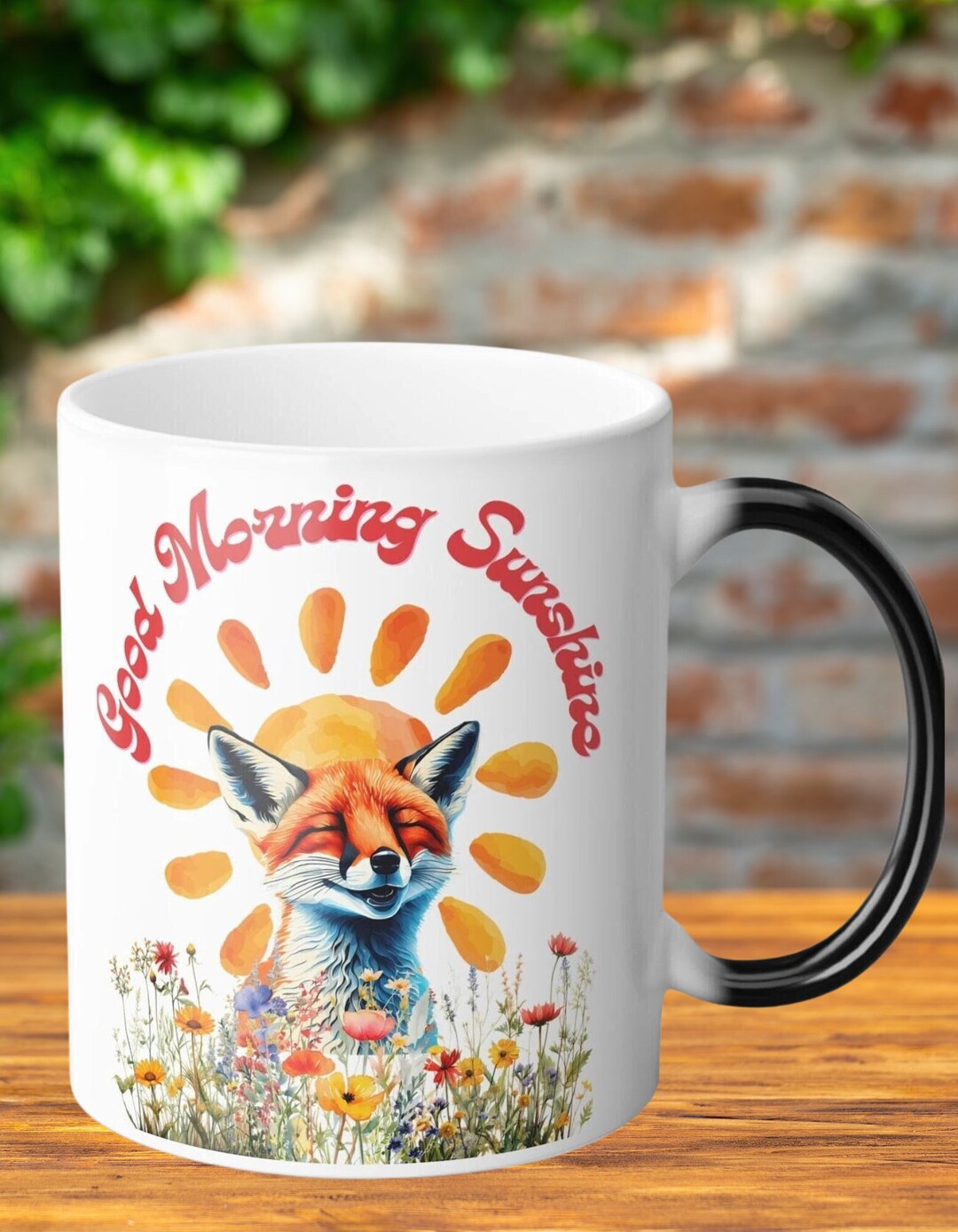 Color Changing Cup Fox Mug Tea Mug Coffee Cup Fox Lover Gift for Her ...