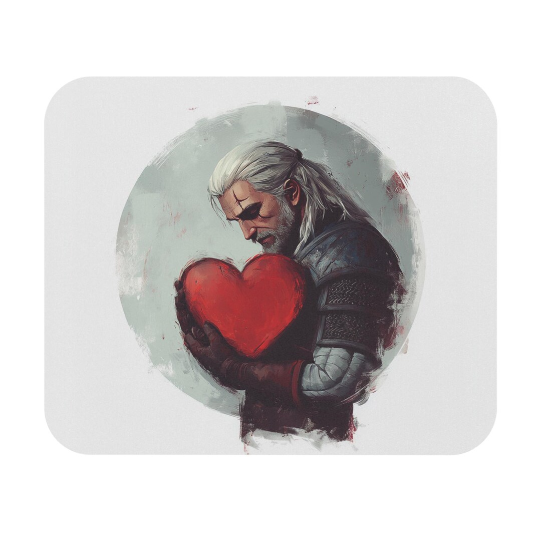Witcher Valentine Mouse Pad - Etsy