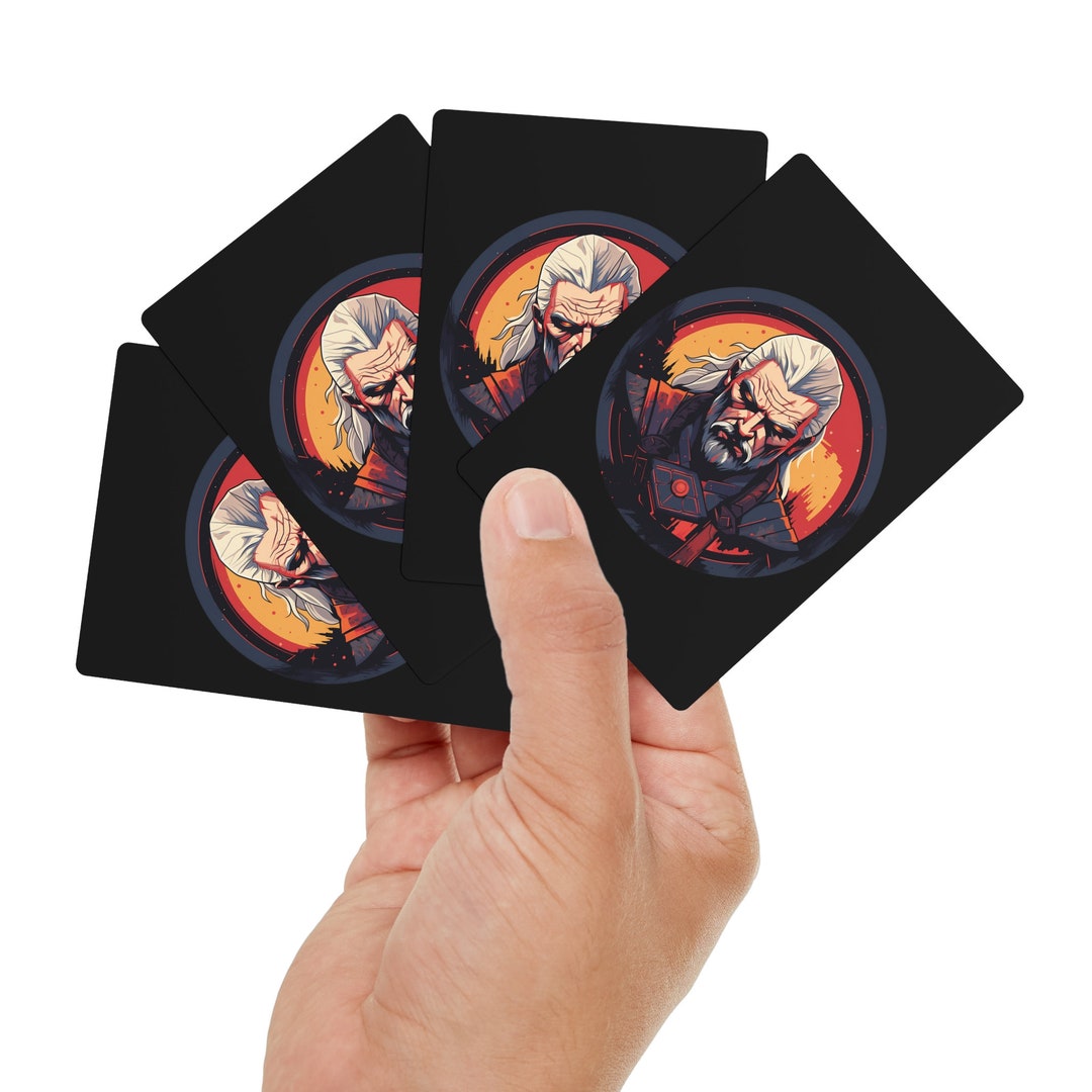 The Old Witcher Poker Cards - Etsy