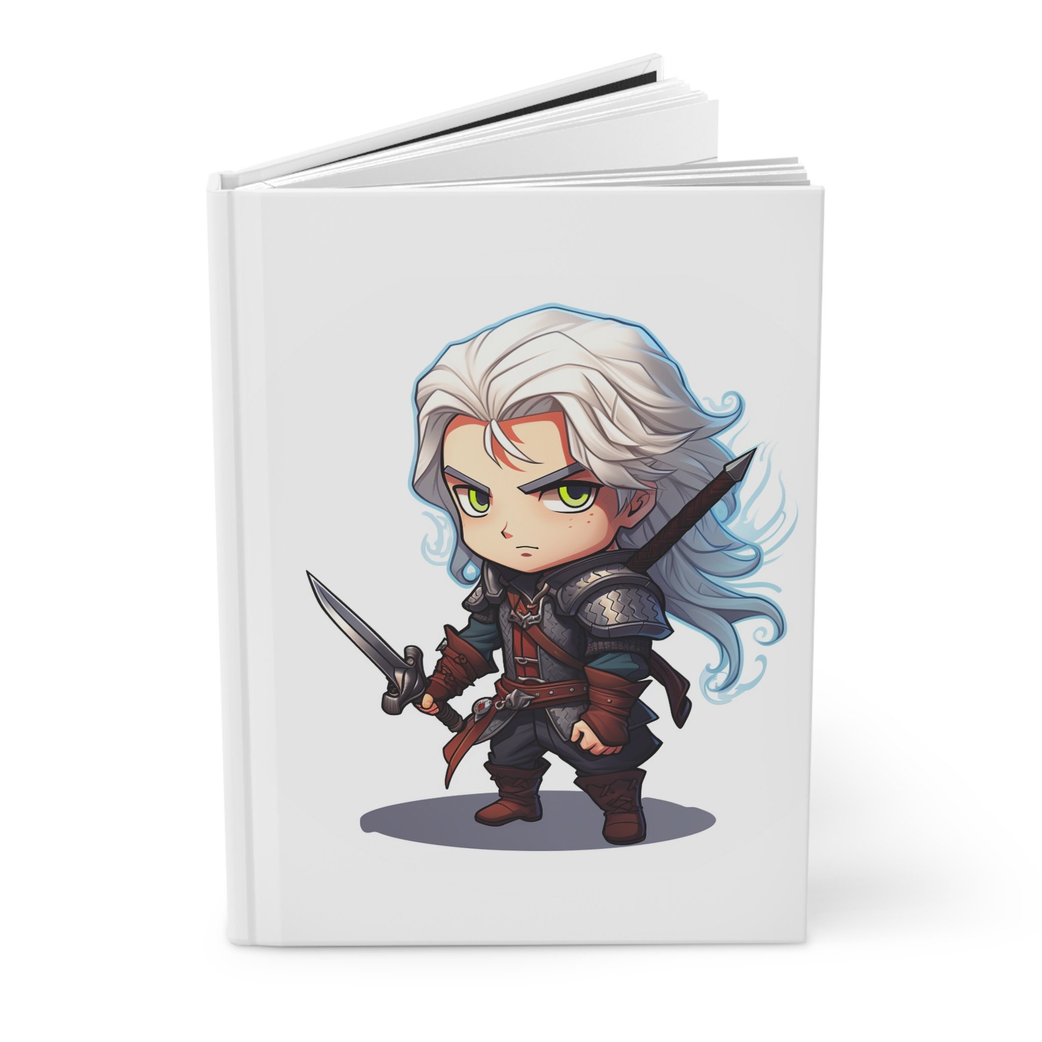 The Witcher Chibi Hardcover Lined Journal - Etsy