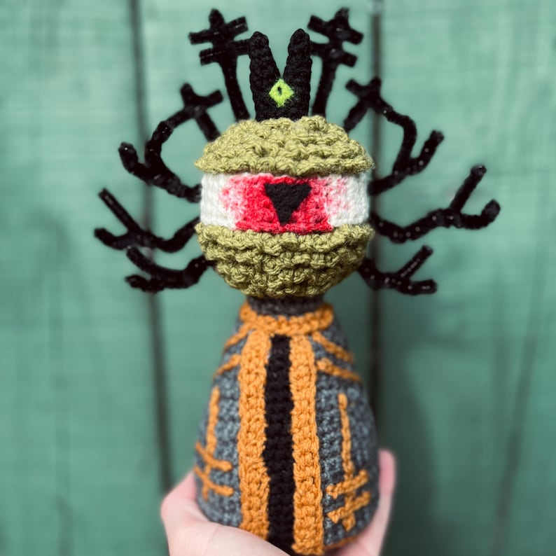 Leshy Crochet PDF Pattern Amigurumi Cult of the Lamb - Etsy