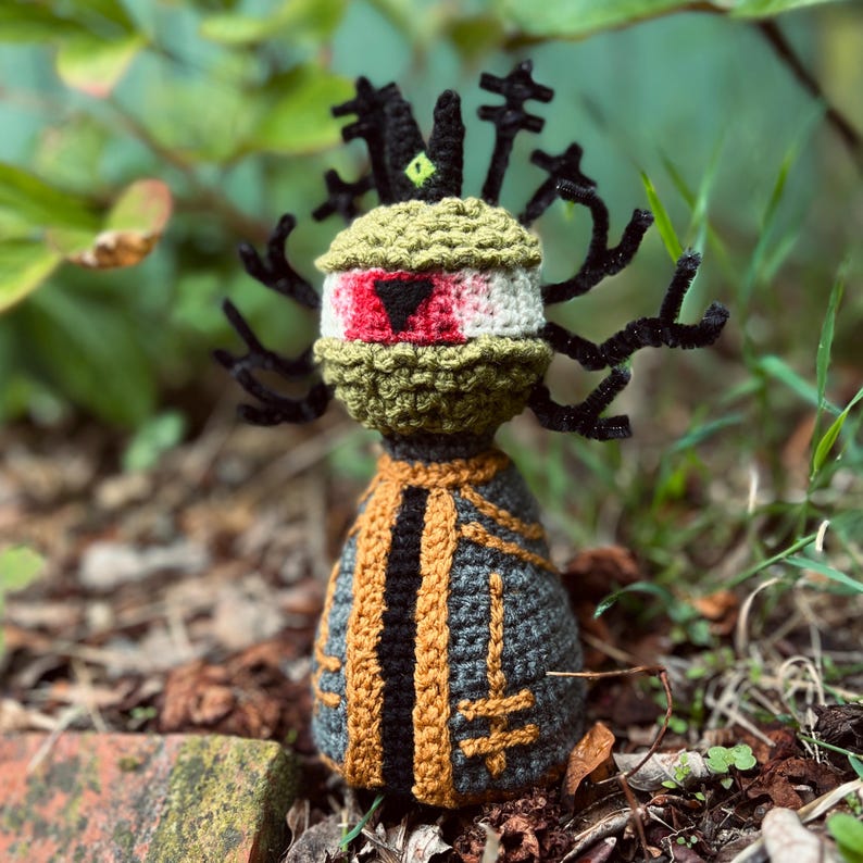 Leshy Crochet PDF Pattern Amigurumi Cult of the Lamb - Etsy