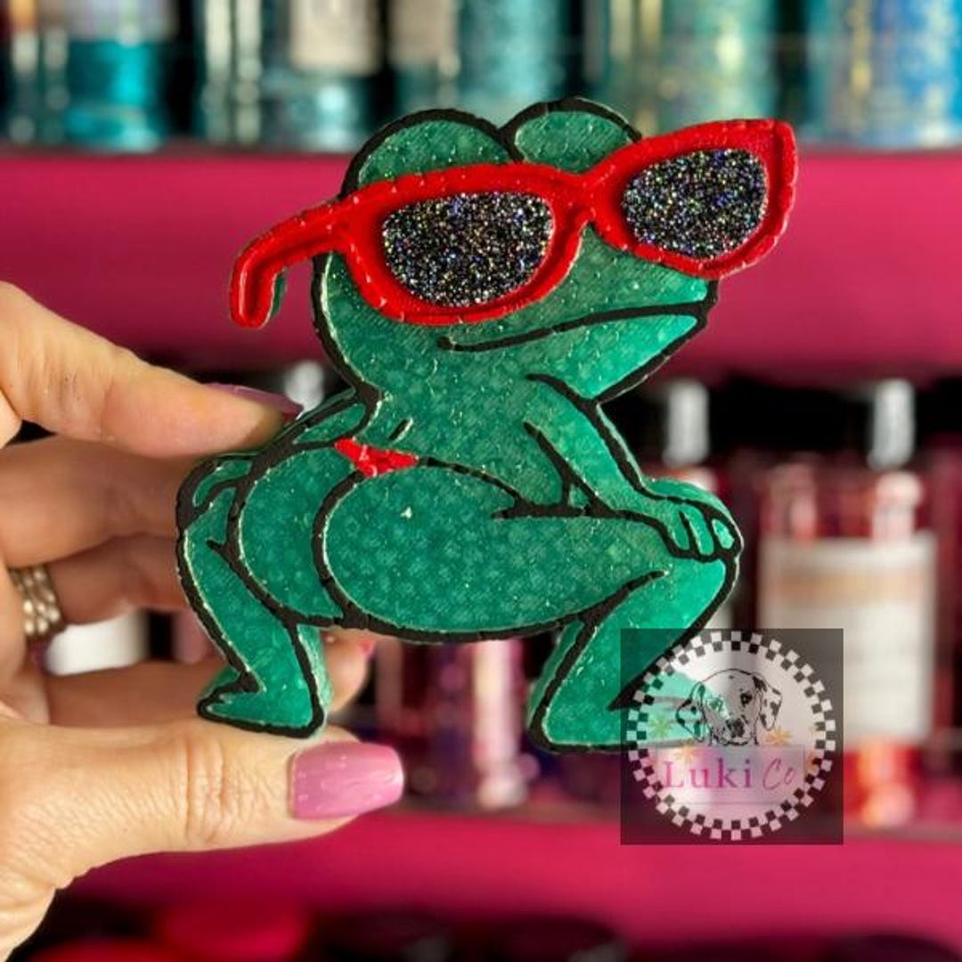 Twerking Frog Car Freshie - Etsy