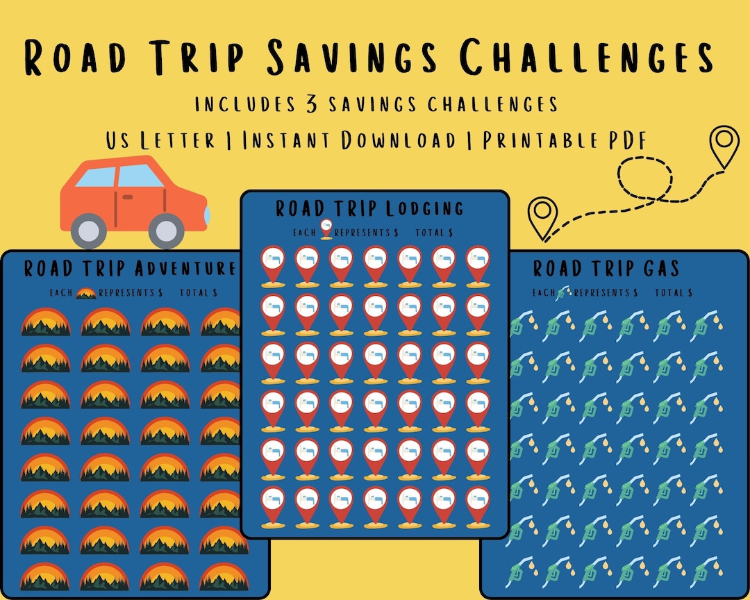ROAD TRIP Savings Challenge Savings Challenges for Lodging Gas and ...