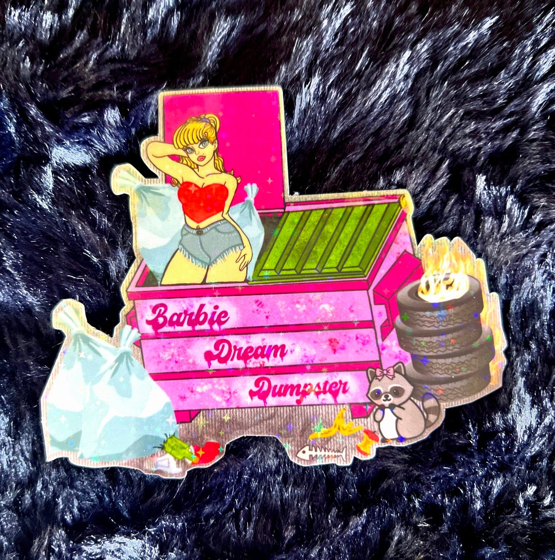 Barbie Dream Dumpster 5 Inch Water Resistant Vinyl Sticker - Etsy