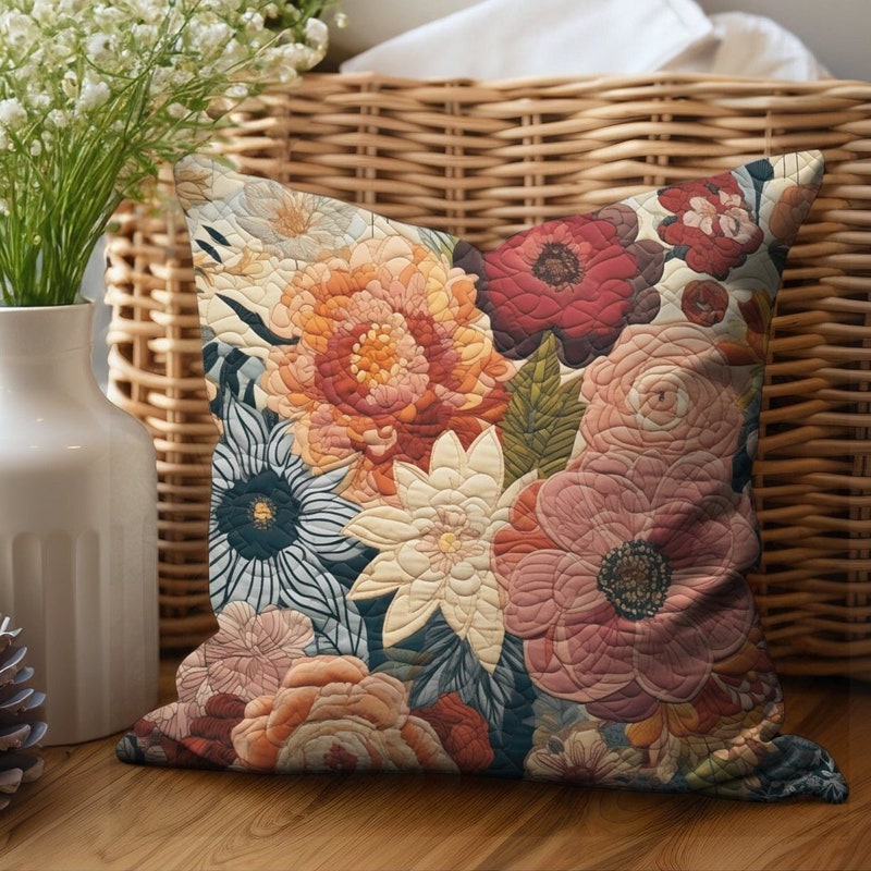 Eclectic Throw Pillow - Etsy