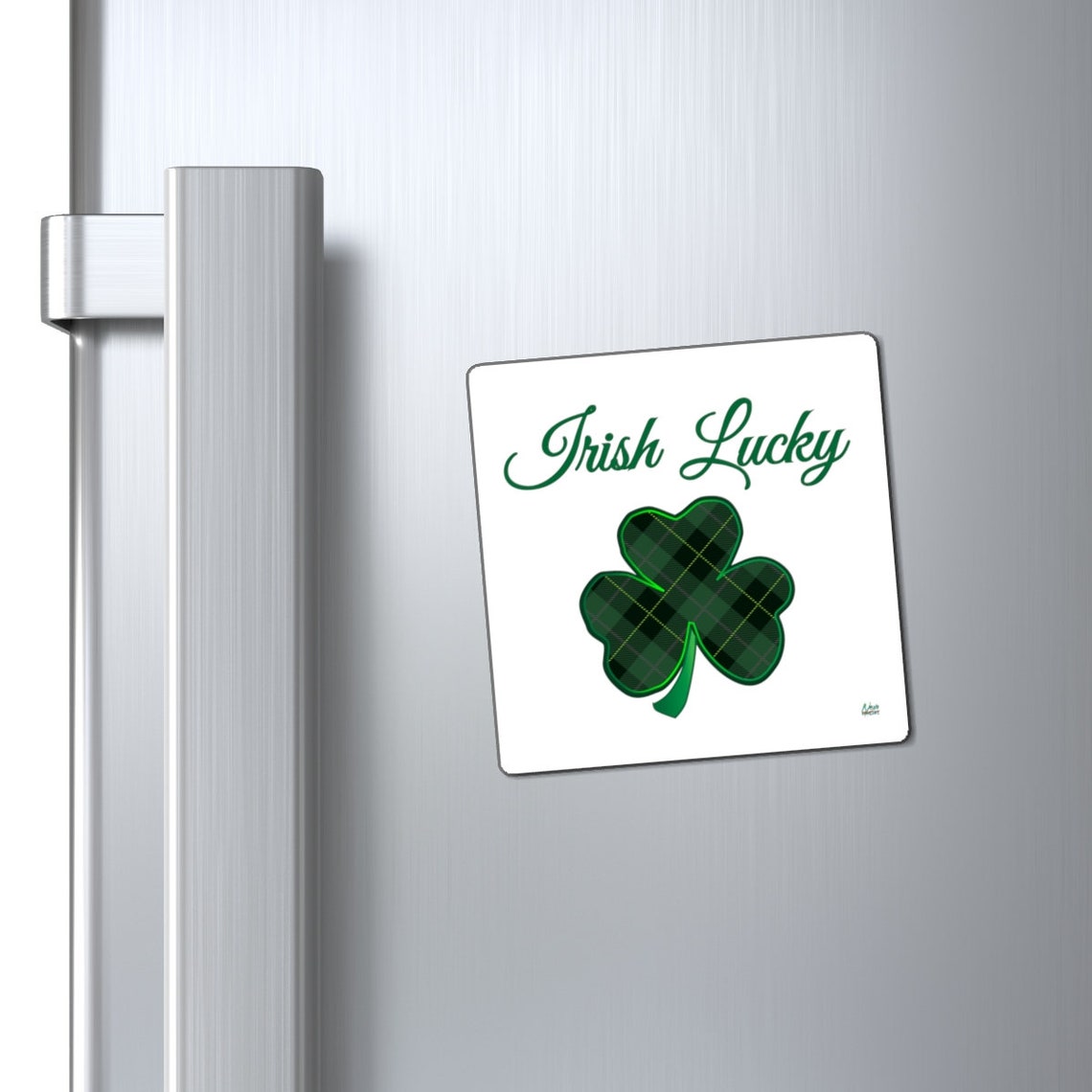Irish Lucky Shamrock Clover Magnet, Irish Magnet Shamrock. - Etsy