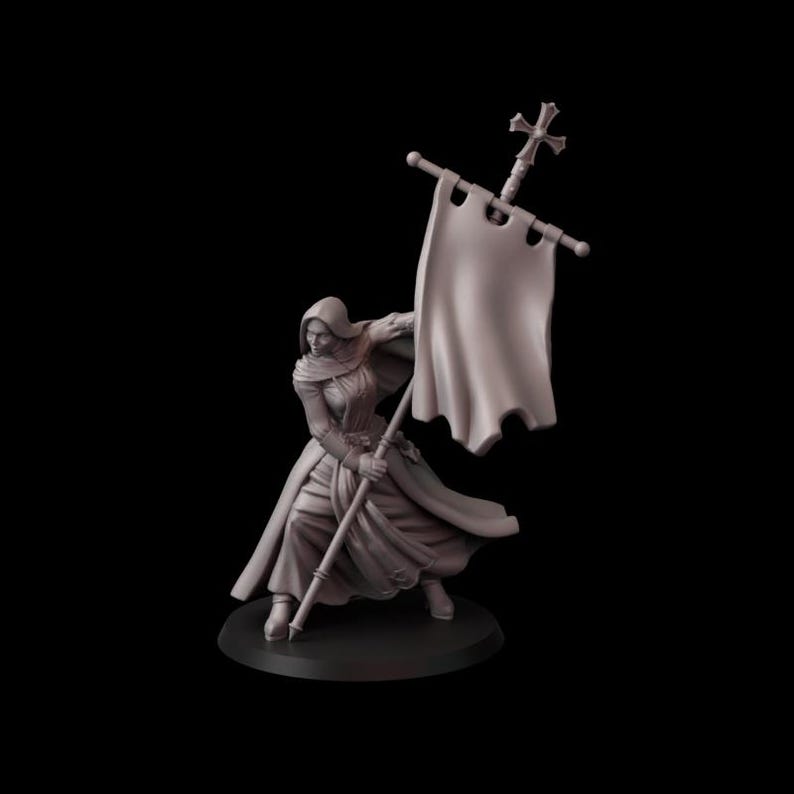 Medieval Trench Nuns - Modern Weapons - Etsy