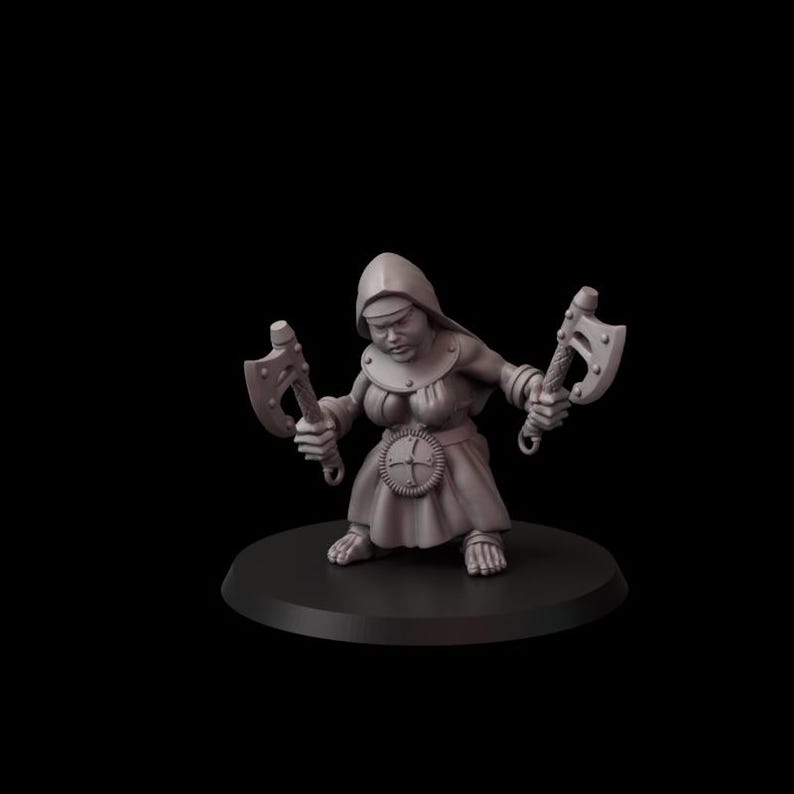 Medieval Trench Nuns - Modern Weapons - Etsy