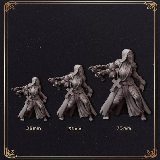 Medieval Trench Nuns - Modern Weapons - Etsy