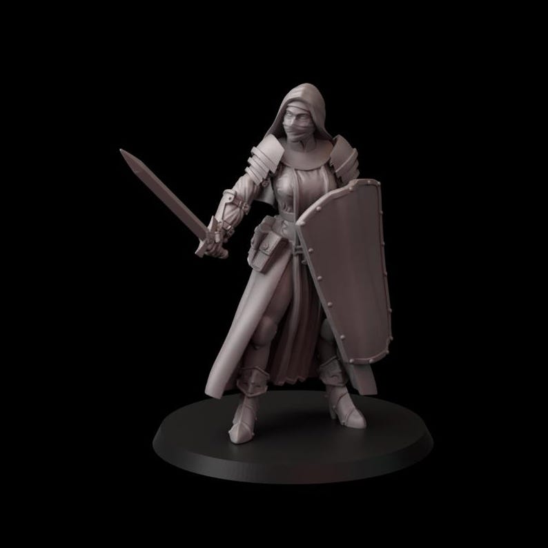Medieval Trench Nuns - Modern Weapons - Etsy