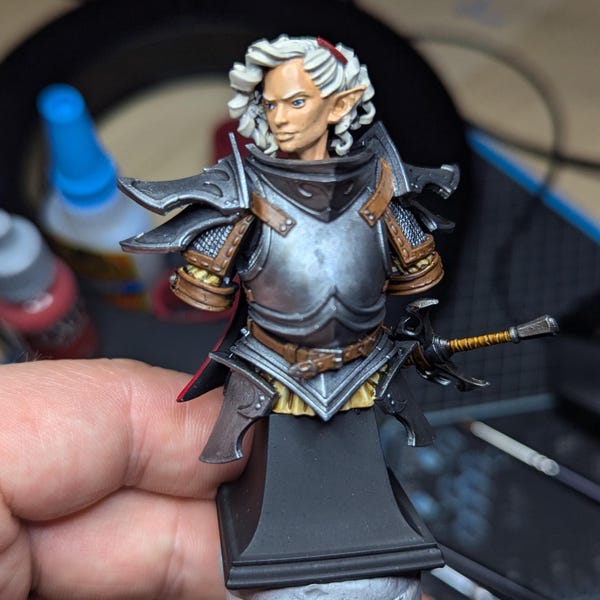 Female Knight Head - Etsy