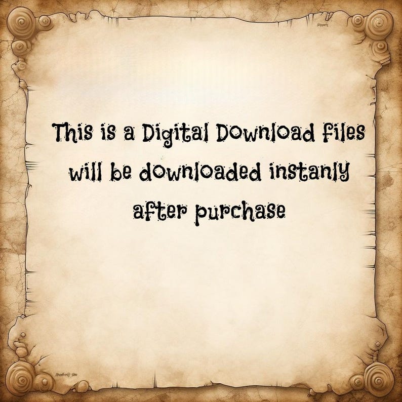 Demonology Book Pages: Vol 1, Printable Scroll, Digital Download ...