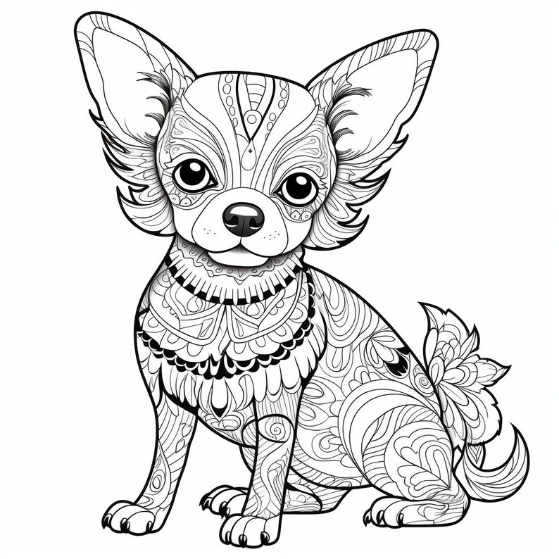 Colorful Canines: Dog Coloring Book for Dog Lovers | #dogcoloringbook # ...