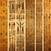 Egyptian Hieroglyphics Digital Paper – Vintage Papyrus Patterns (PNG ...