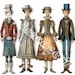 Articulated PAPER DOLL Digital Altered Art Digital Collage Sheet for ...