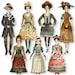 Articulated PAPER DOLL Digital Altered Art Digital Collage Sheet for ...