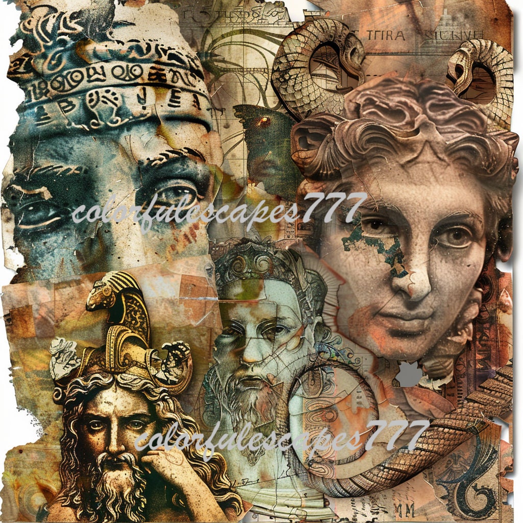 Digital Delights: Greek Scrapbooking Journey & Junk Journal Kit ...