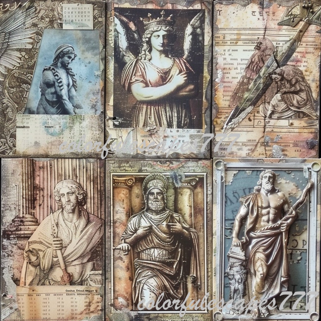 Digital Delights: Greek Scrapbooking Journey & Junk Journal Kit ...