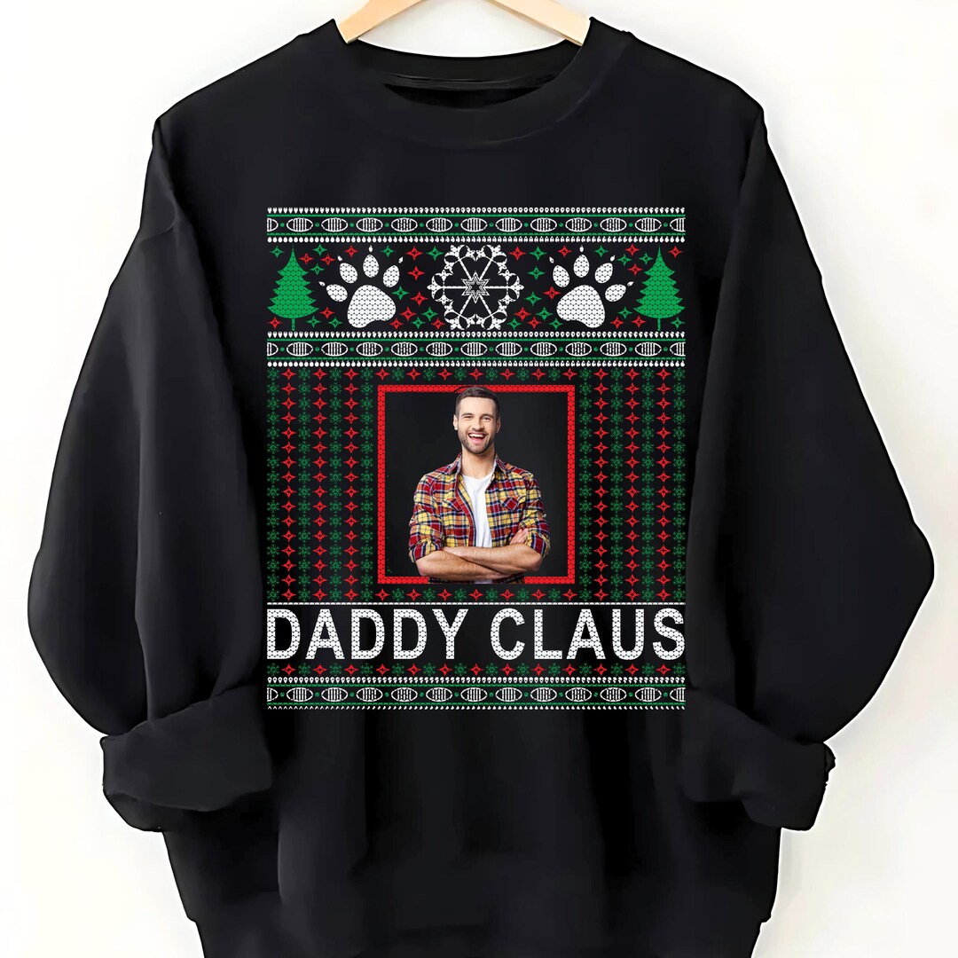 Personalized Daddy Claus Sweater, Ugly Christmas Sweater, Funny ...