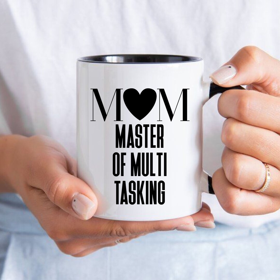 Mom Master of Multitasking Mug, Funny Christmas Gift Moms Birthday Mug ...
