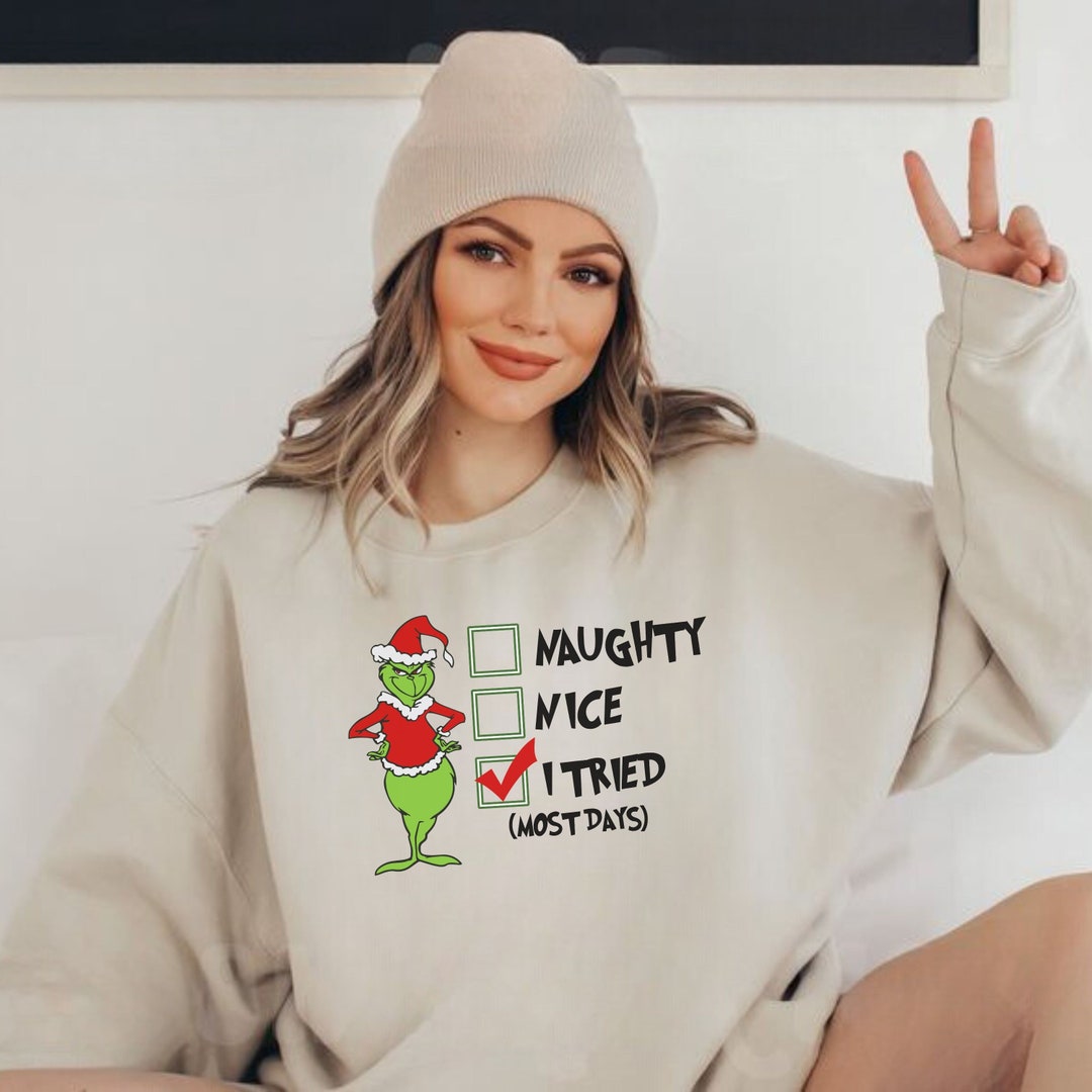 Sudadera Navideña Grinch camisa Grinchmas Regalo de Navidad - Etsy España