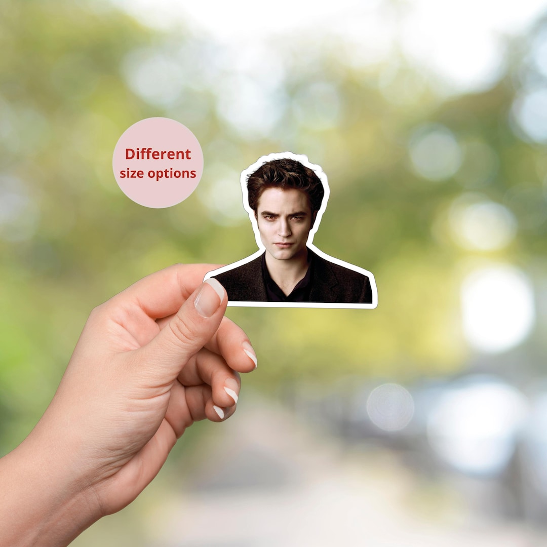 Twilight Edward Cullen Sticker, Twilight Laptop Sticker, Twilight Decal ...