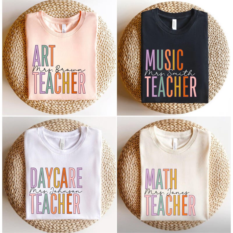 Teacher Team Shirts - Etsy