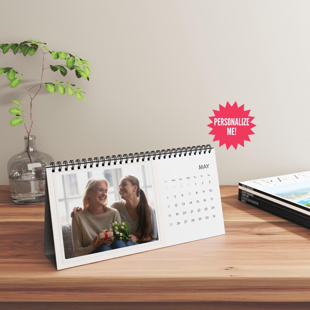 Custom Mom Photo Calendar, Personalized Mom Calendar 2026 Personalized ...