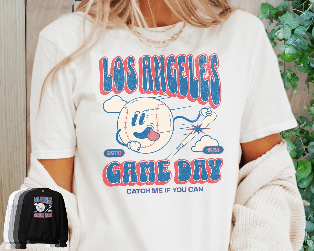 Los Angeles Dodger Shirt, Los Angeles Baseball, Los Angeles Dodger Gift ...