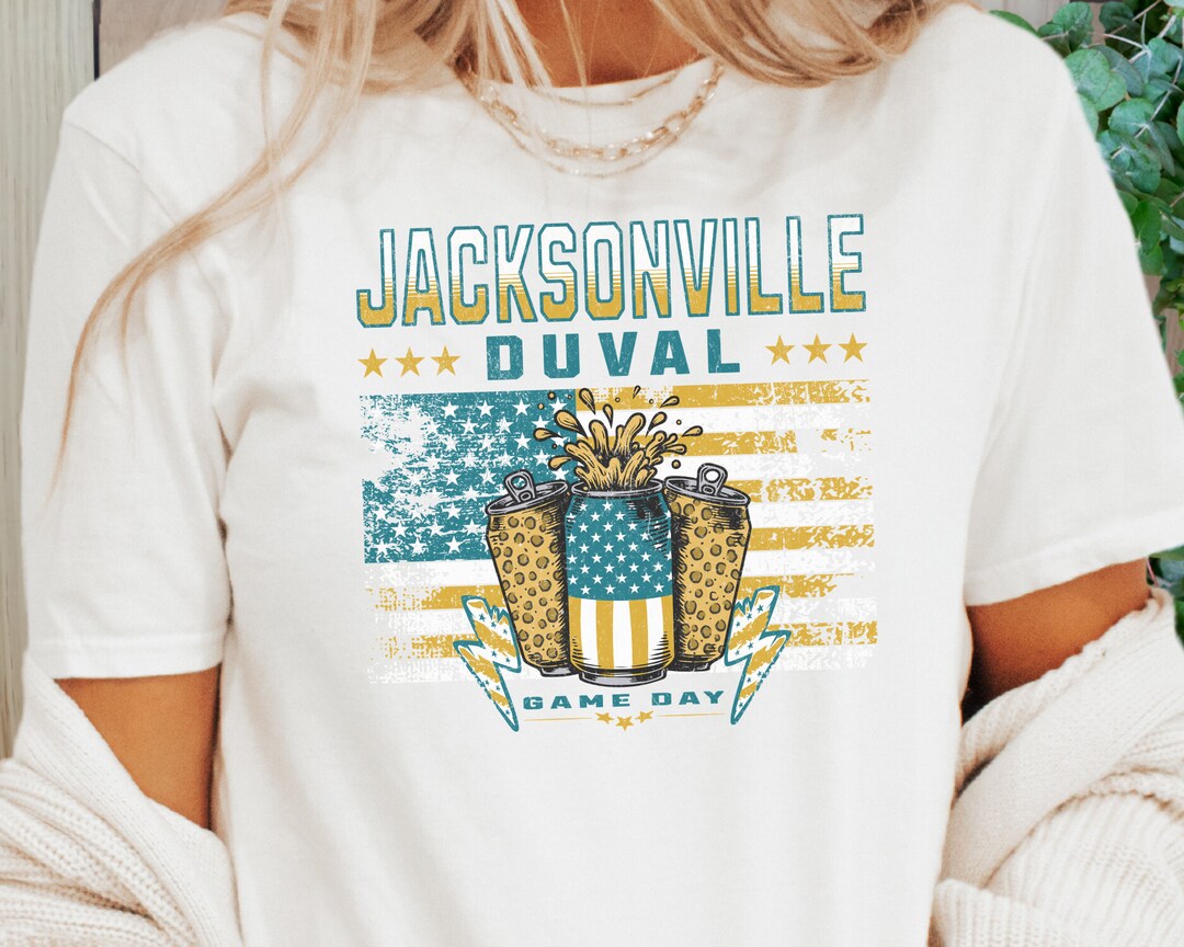 Jacksonville Football Shirt, Jacksonville Jaguar Shirt, Jacksonville ...