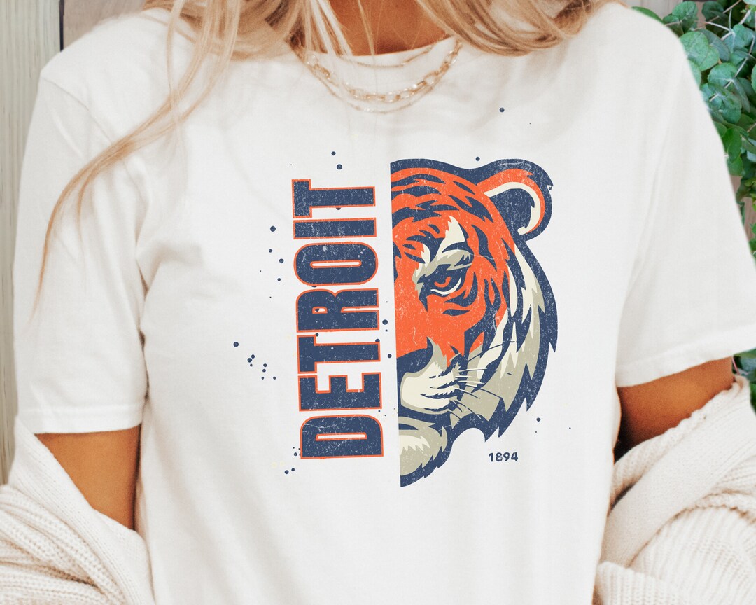 Detroit Tiger Shirt, Detroit Baseball, Detroit Tiger Gift, Detroit ...
