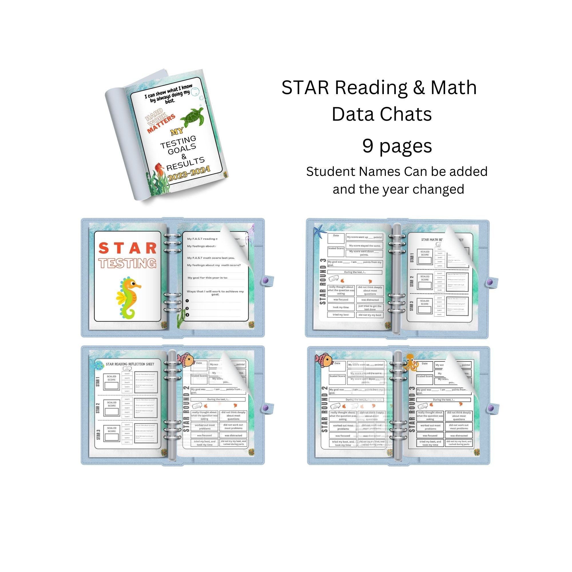STAR Reading and Math Data Chat, Student Accountability, High Stakes ...