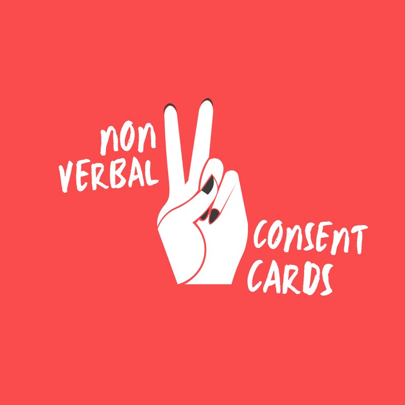 TTRPG Nonverbal Consent Cards - Etsy