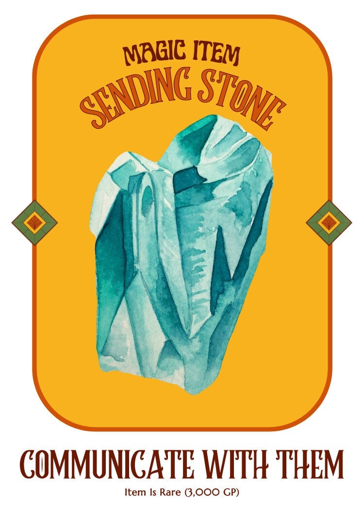 Sending Stones 5e
