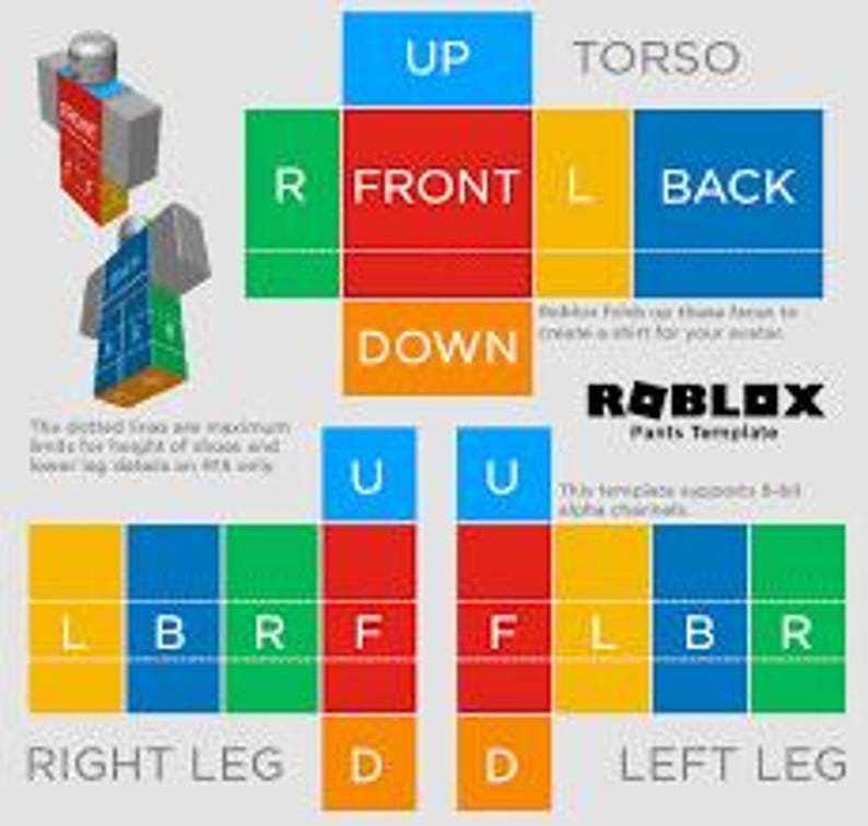 Roblox Template Transparent Background Classic Shirt Clothing Pants ...