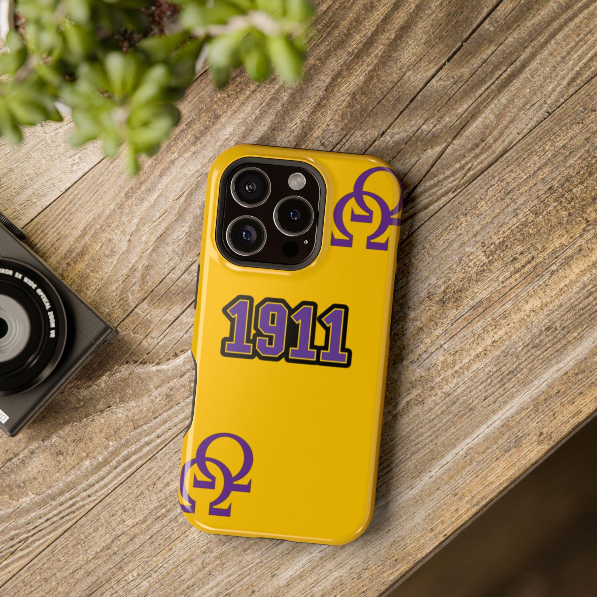 Omega Psi Phi Phone Case: Impact-resistant Fraternity Accessory - Etsy