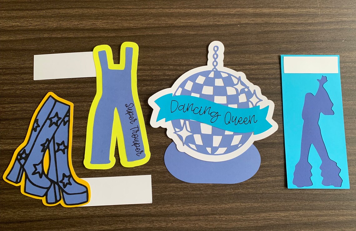 Mamma Mia Door Decorations Fully Assembled Set of 4 College Dorm or ...