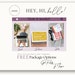 Retro Thank You Card Template Retro Colored Thank You Card - Etsy