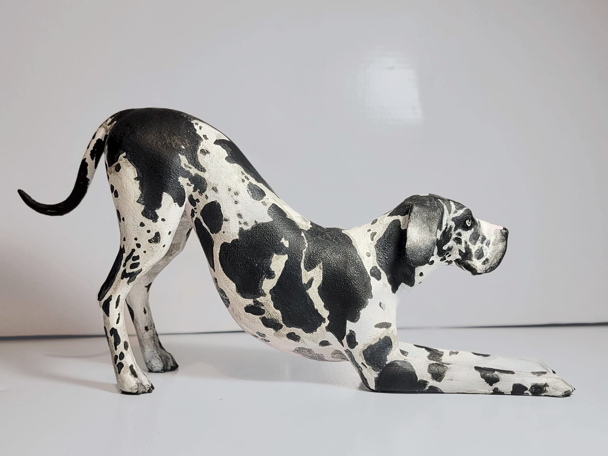 Custom Painted Large Great Dane Figurine - Etsy