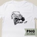 Polaris Rzr Sublimation PNG Side by Side Tshirt Design Send It Digital ...