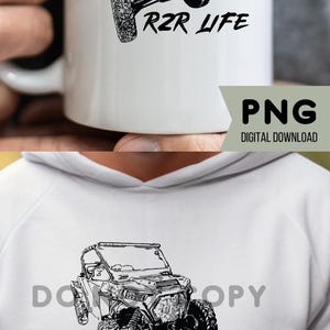 Polaris Rzr PNG Side by Side Sublimation RZR Life PNG Polaris Rzr off ...