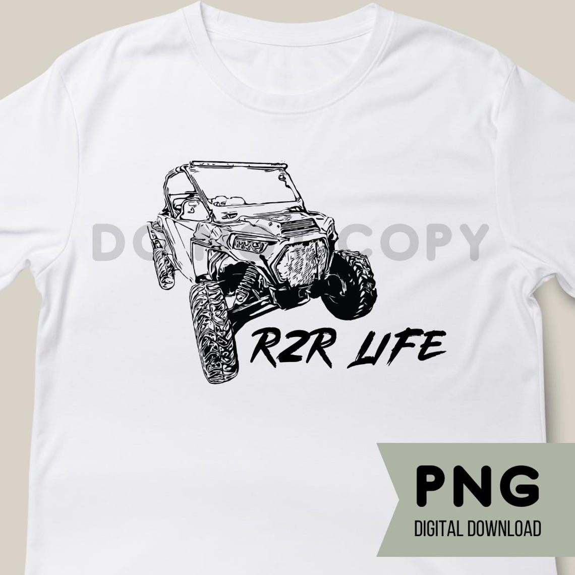 Polaris Rzr PNG Side by Side Sublimation RZR Life PNG Polaris Rzr off ...