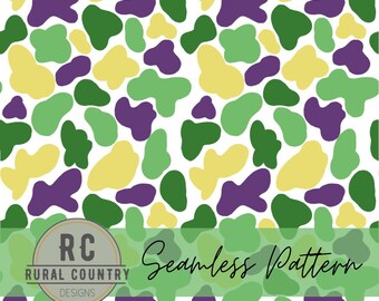 Retro Camo Seamless Pattern Camouflage Fabric Design Vintage Camo ...