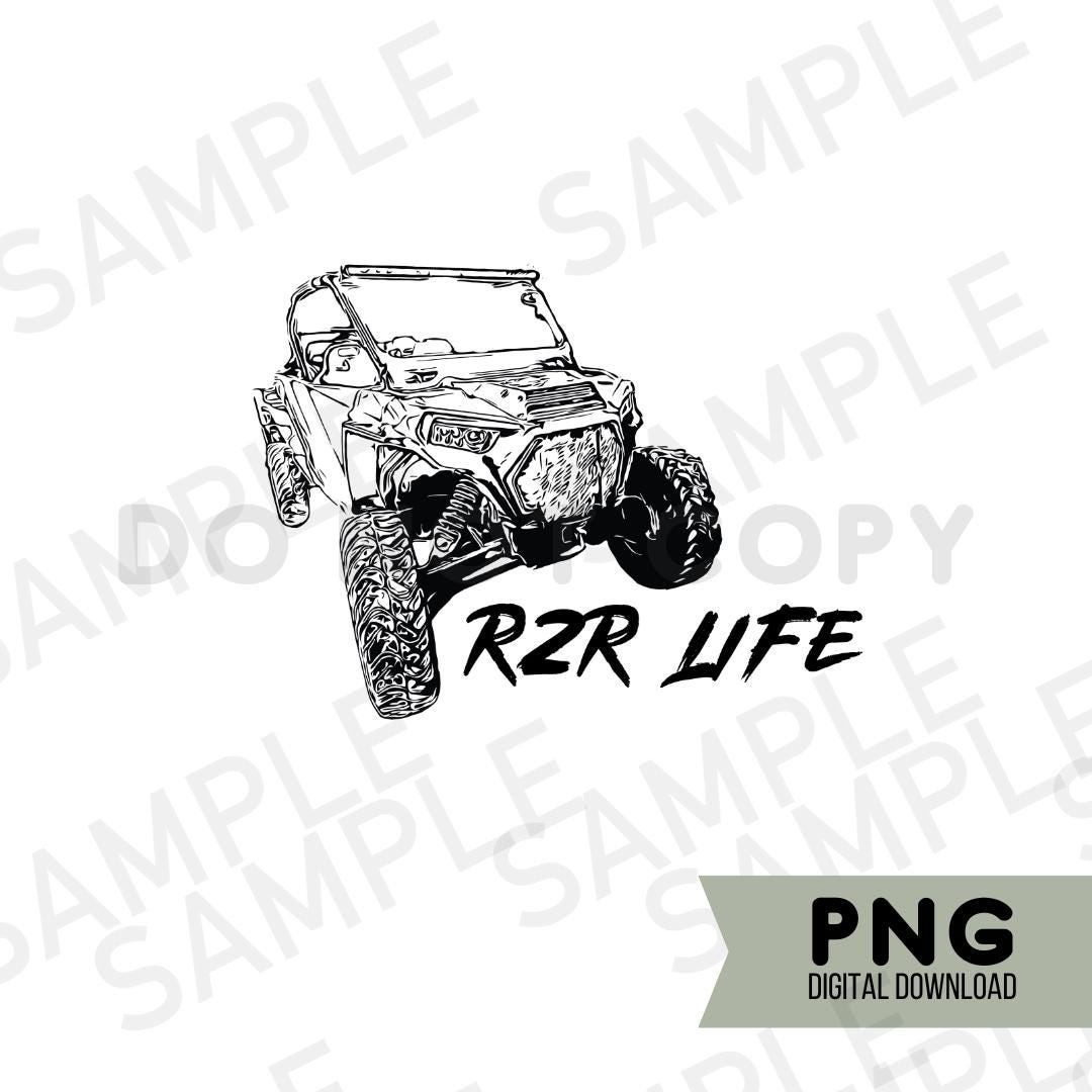 Polaris Rzr PNG Side by Side Sublimation RZR Life PNG Polaris Rzr off ...