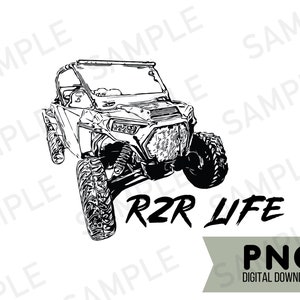 Polaris Rzr PNG Side by Side Sublimation Pngpolaris Rzr Ride ...