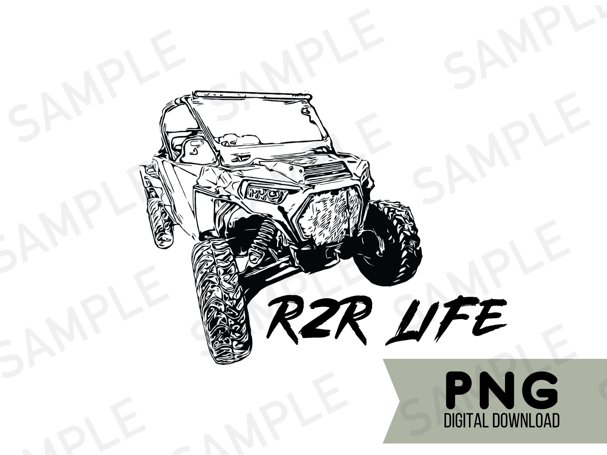 Polaris Rzr PNG Side by Side Sublimation Pngpolaris Rzr Ride ...
